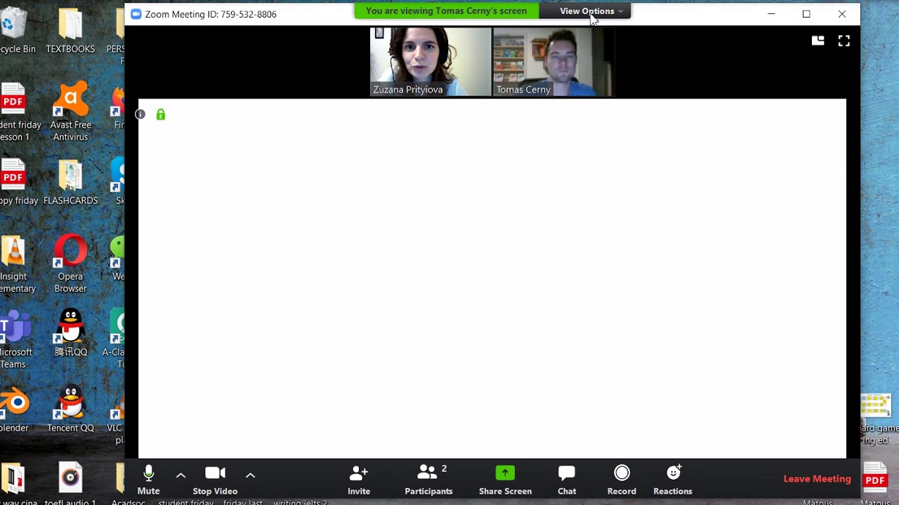 Zoom tutorial for our students - YouTube
