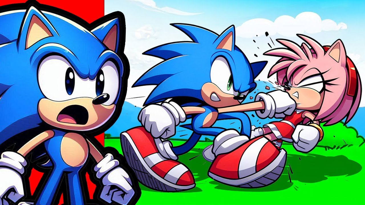 Reacting To SONIC vs. AMY! - YouTube
