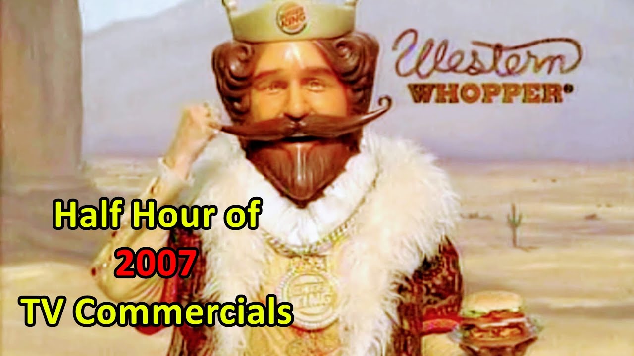 Half Hour of 2007 TV Commercials - 2000s Commercial Compilation #11 ...