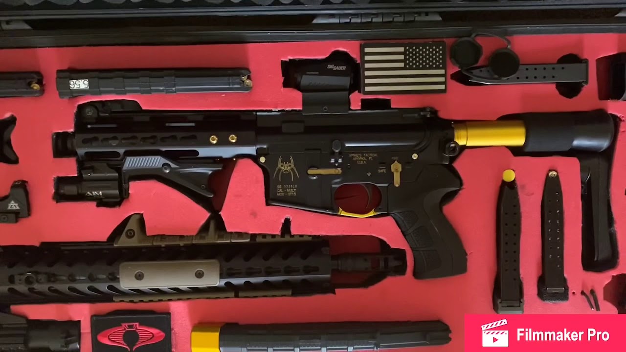 My Gun boxes set up - YouTube