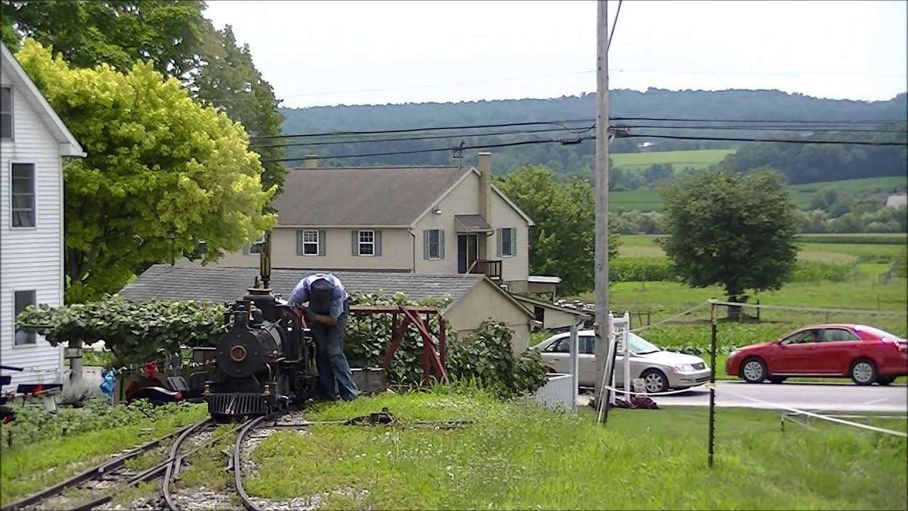 Strasburg Railroad Pint Sized Pufferbelly 2014 - YouTube