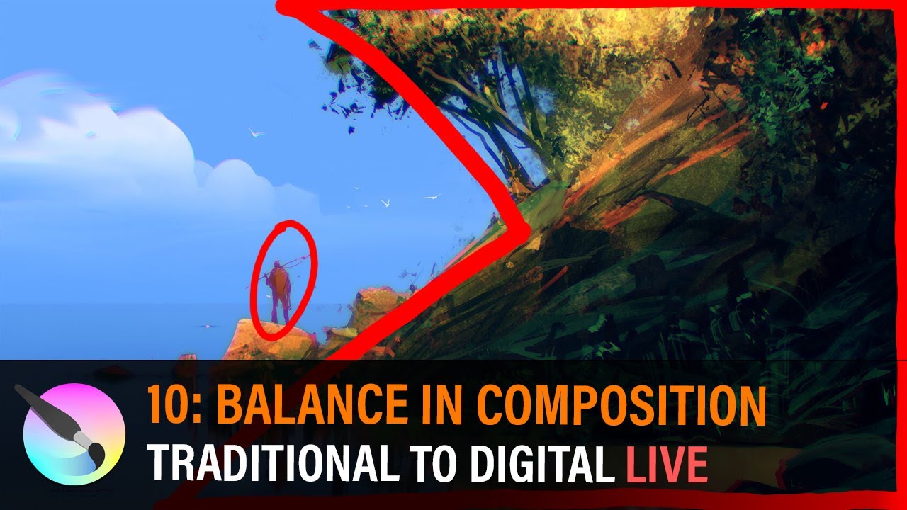 Principles of Composition: Balance // Traditional to Digital LIVE - YouTube
