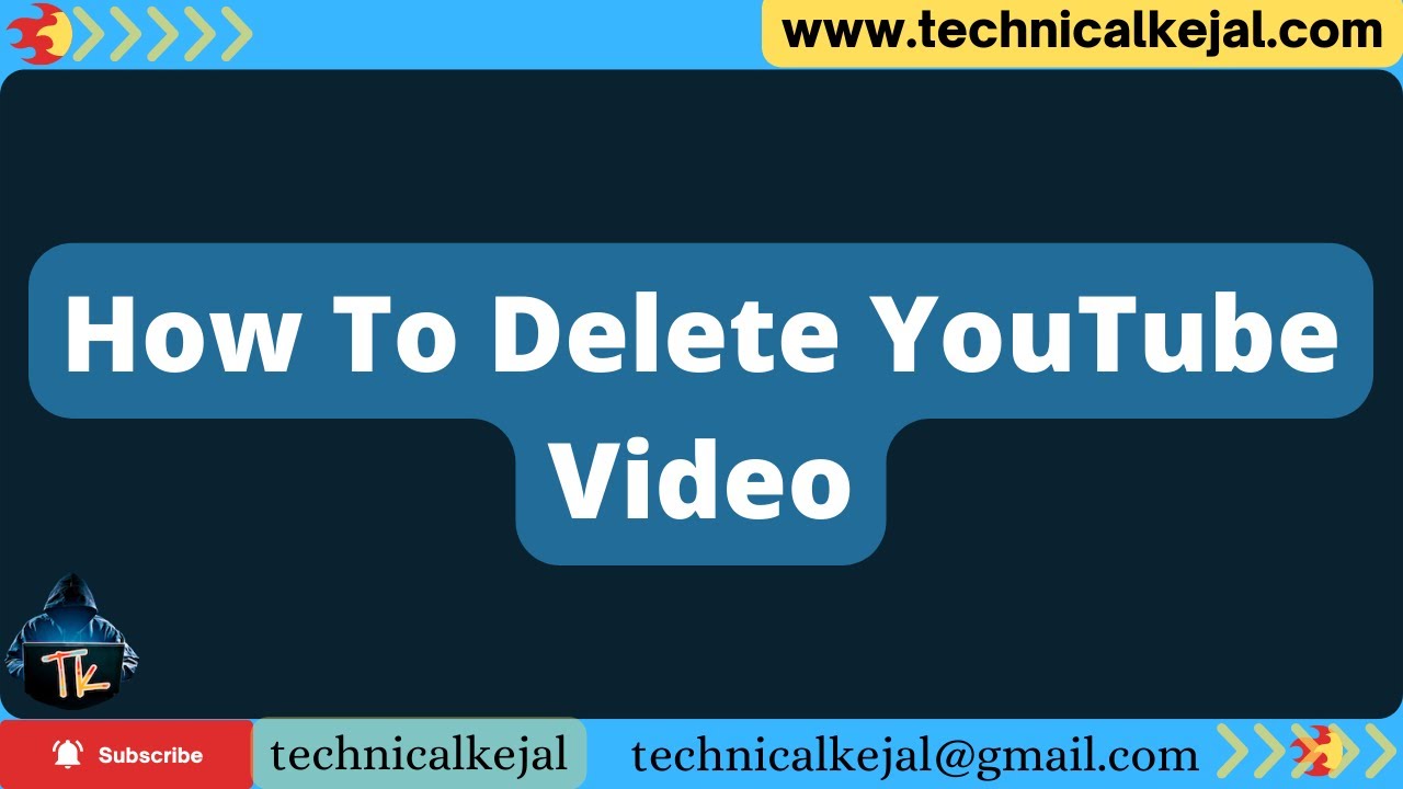 How To Delete YouTube Video | How To Find and Delete YouTube Deleted ...