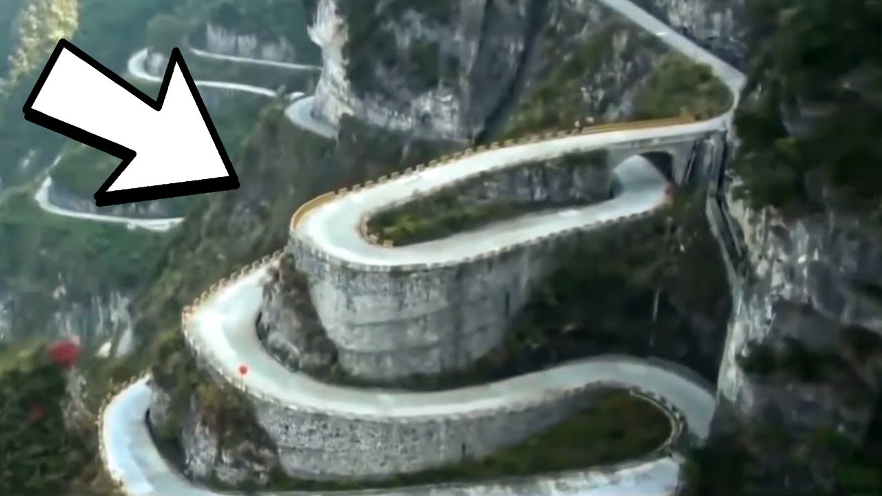 15 MOST Terrifying Mountain Roads - YouTube