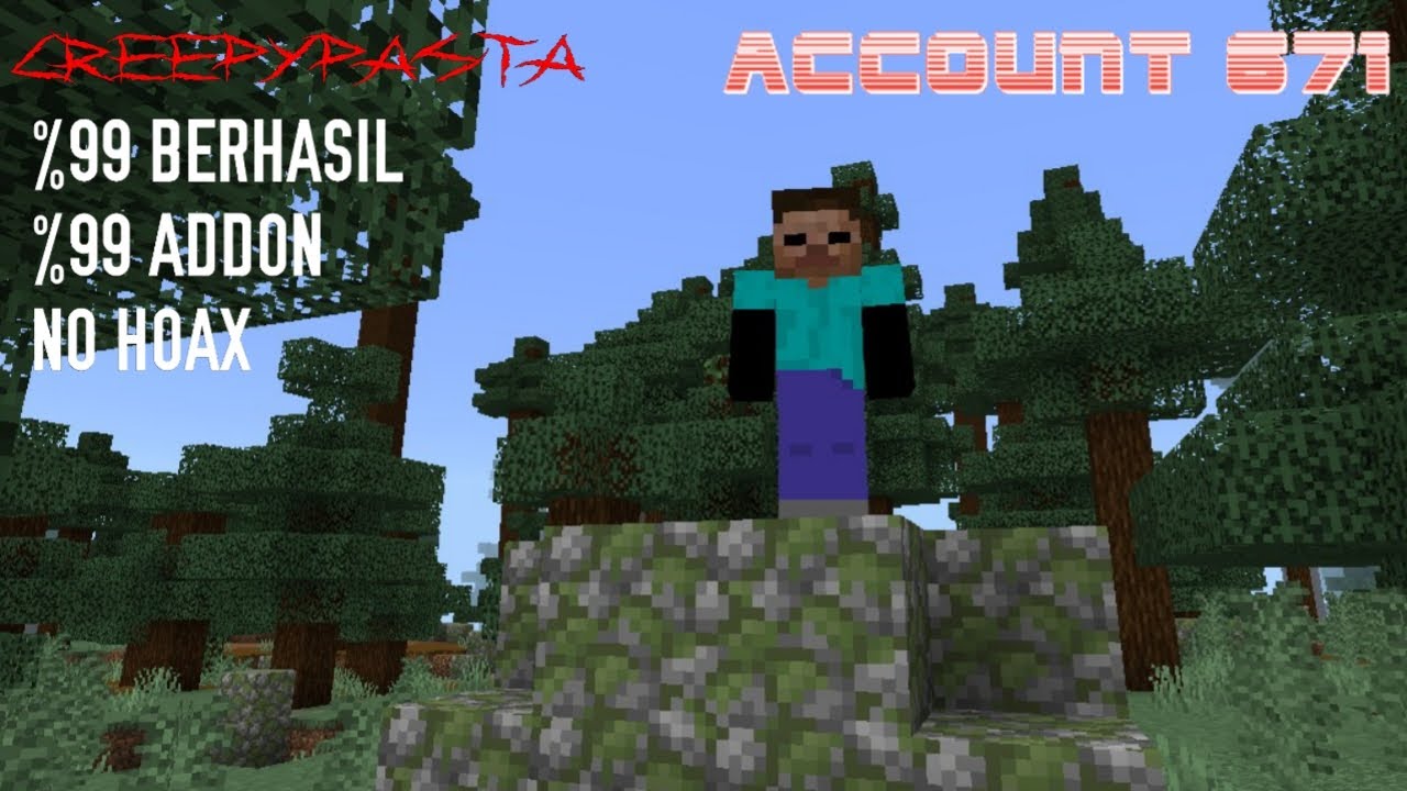 tutorial cara membuat addon ( ACCOUNT 671 ) di Minecraft menggunakan ...