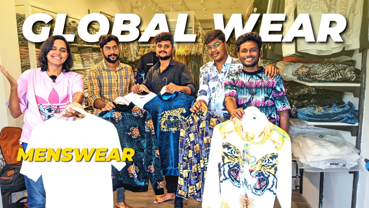 Mens Wear At Discount Price in Chennai ! Global Wear - YouTube
