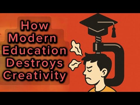 The Death of Creativity – How School Trains You to Be Average - YouTube