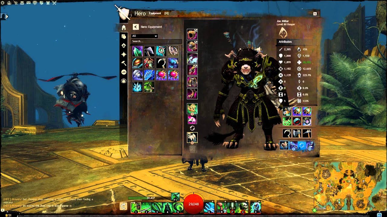 GW2 - Stone Cannon Reaper (PvE build) - YouTube