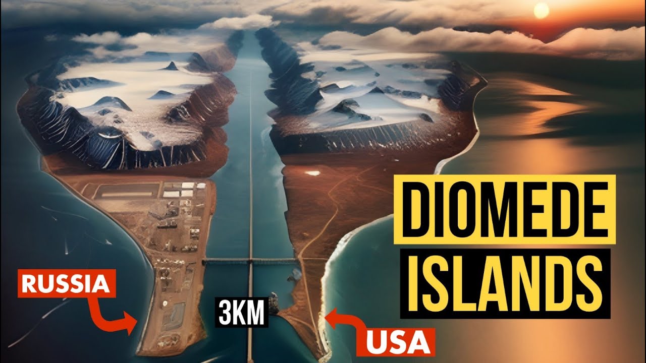 USA and Russia Border - Separated only by 3 Km - Secrets of the Diomede ...