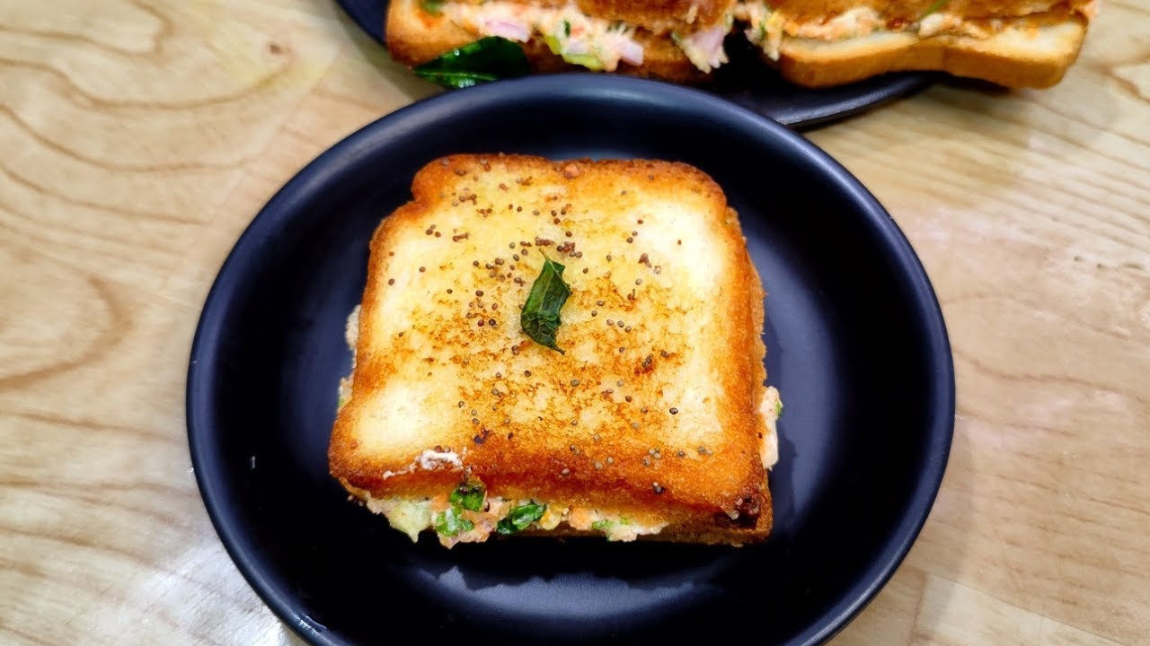 Once made in this way this curd tadka sandwich which is very easy to ...