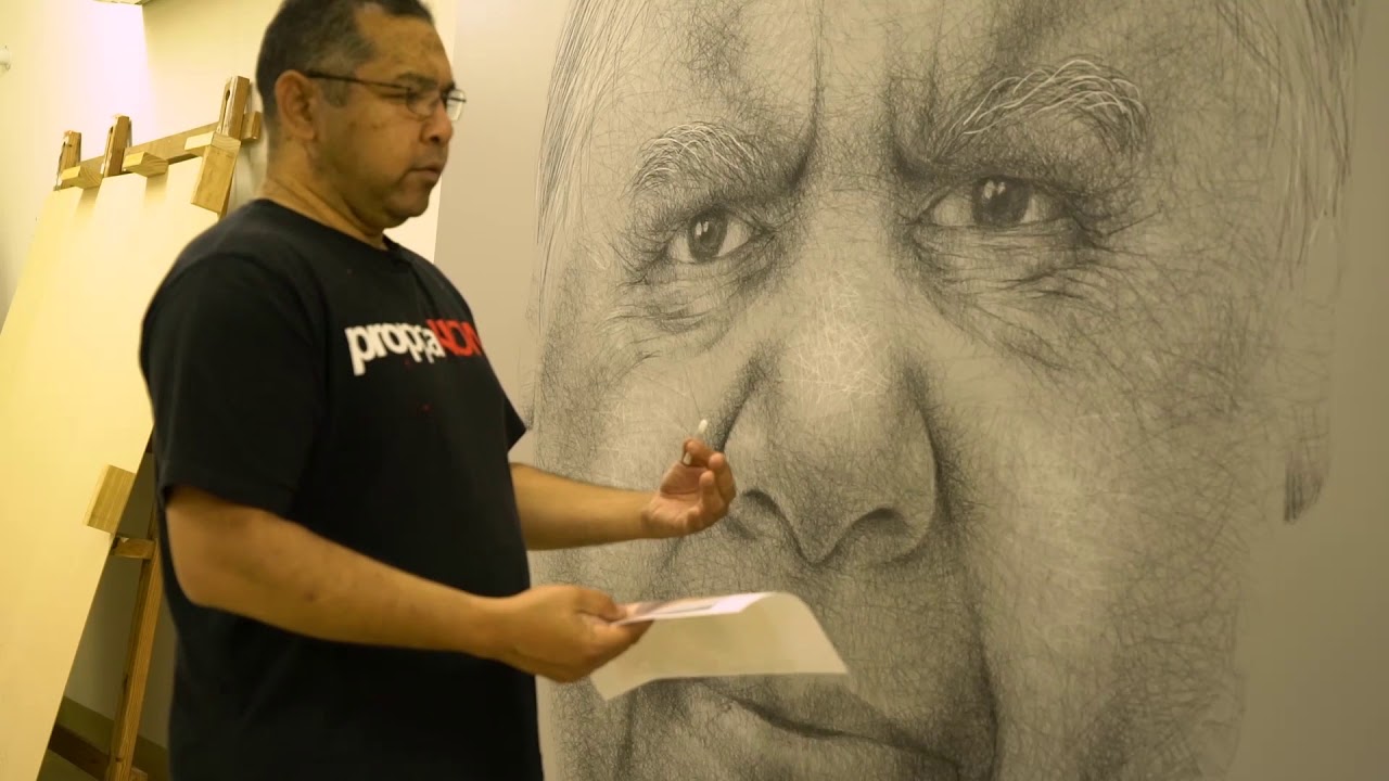 Vernon Ah Kee Interview September 2017 - YouTube