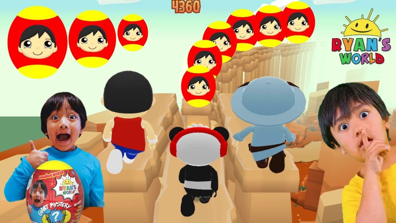 Tag with Ryan - Combo Panda 🆚 USA Ryan 🆚 Dino Research Ryan Halloween ...