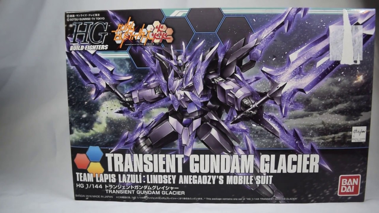 Silent Build: 1/144 High Grade Build Fighters Transient Gundam Glacier ...