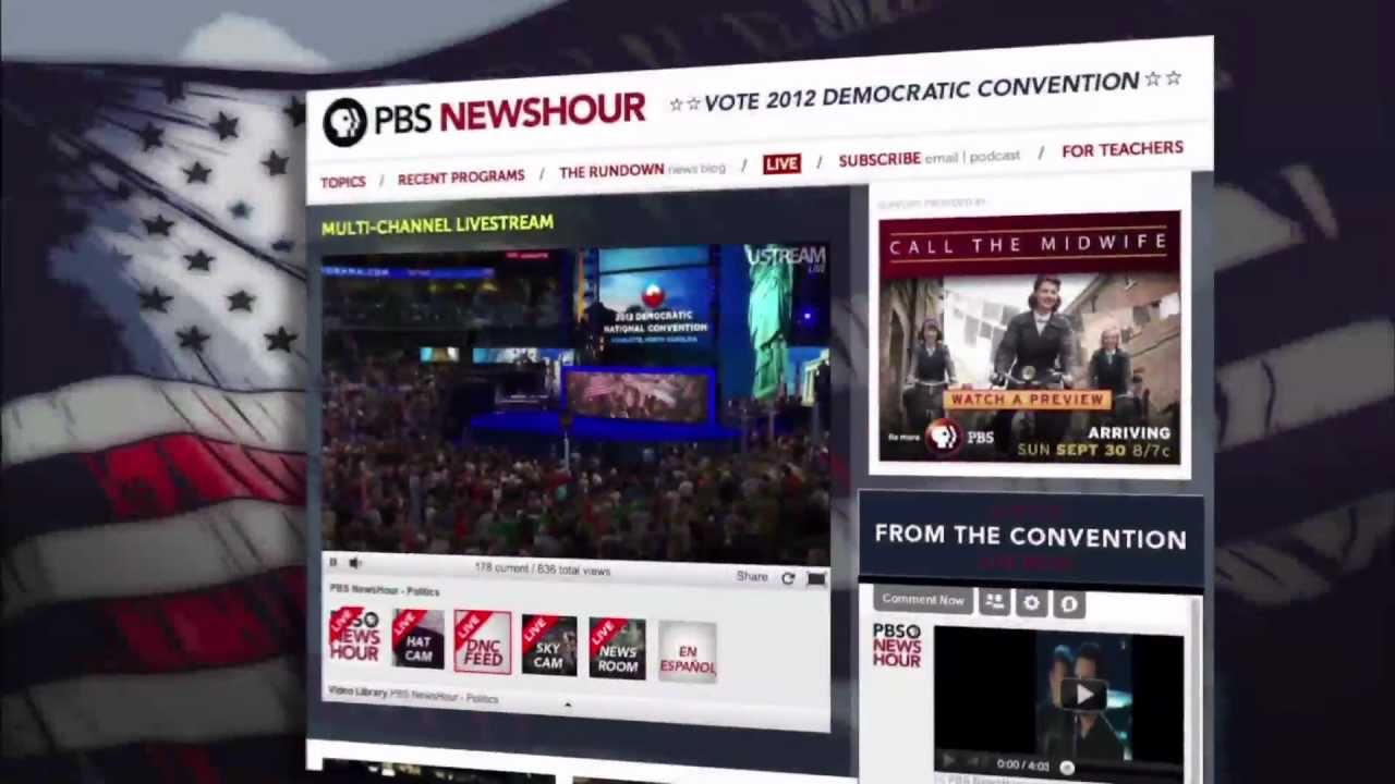 PBS NewsHour Online Convention Coverage - YouTube