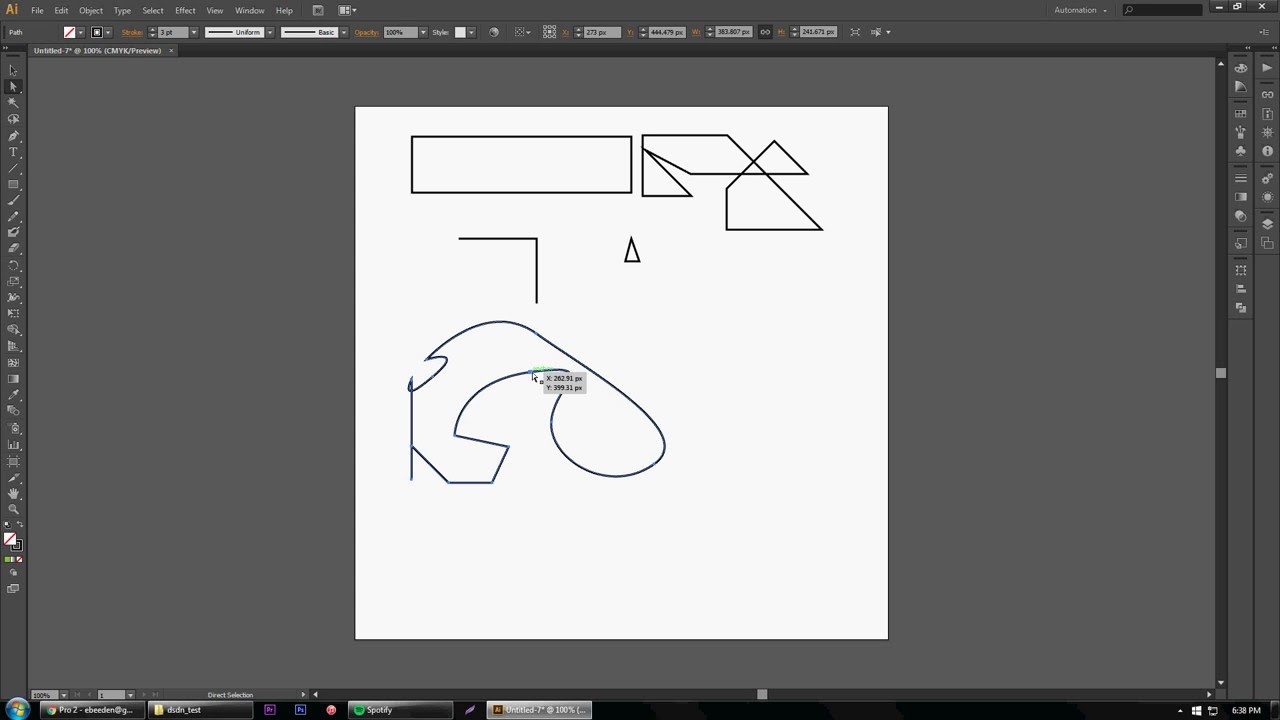 Drawing and Tracing Vector Images - YouTube