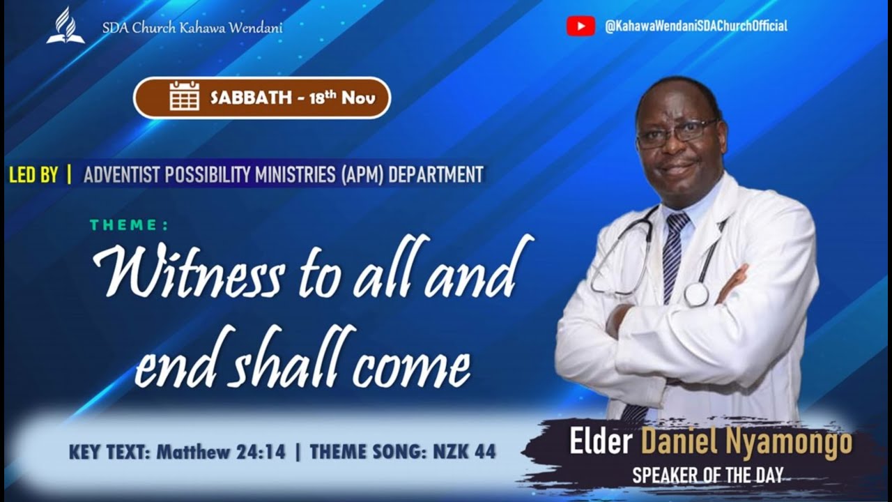 Adventist Possibility Ministries Sabbath Morning Worship || 18th ...