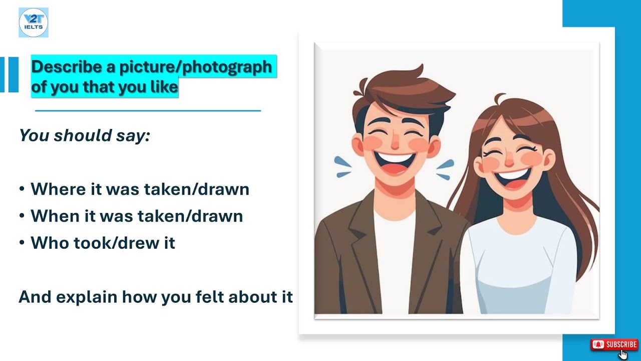 IELTS Speaking Part 2: Describe a picture/photograph of you that you ...