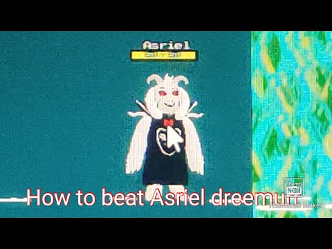 How to beat Asriel dreemurr remastered!! (Roblox: Undertale boss ...