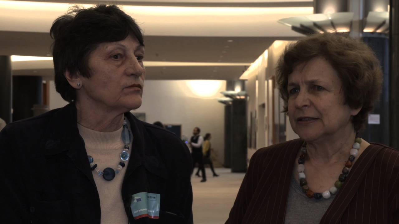 Sabine McNeill [Petitioner] & Tatjana Zdanoka, MEP for Latvia - YouTube