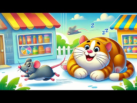 Tembel Kedi Hızlı Fare | Eğlenceli ve Öğretici Çocuk Şarkısı | En Sevilen Çocuk Şarkıları