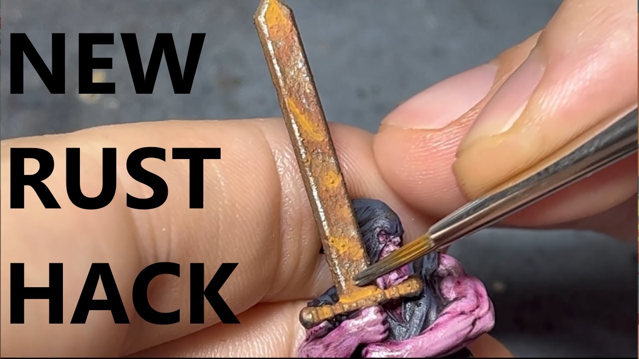 Rust Effect For Beginner Painters - YouTube