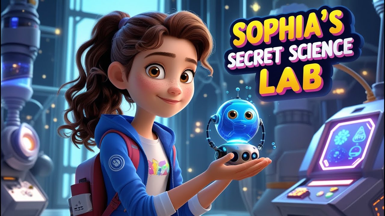 Sophia and the Secret Science Lab || Best story || English story - YouTube