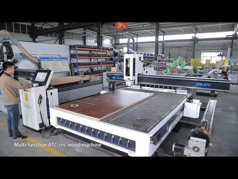 IGOLDENCNC ATC CNC Router with Rotary axis | Multifunctional CNC ...