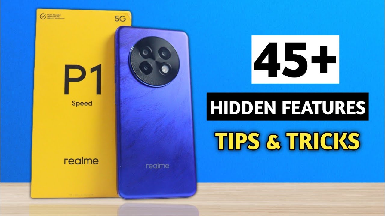 Realme P1 Speed 5G Tips And Tricks 🔥 Hidden Top 45+ Special Features ...