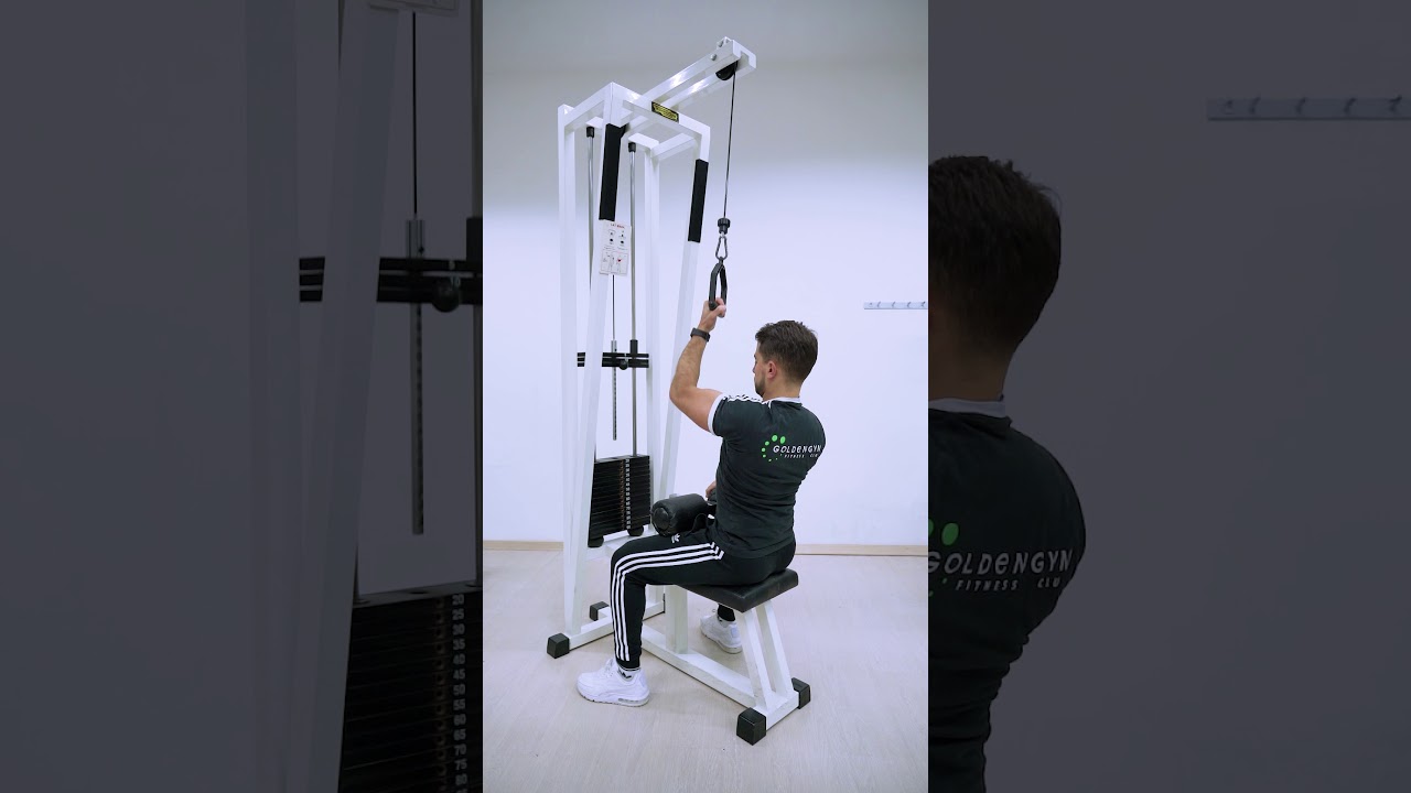Lat machine unilaterale | Single Hand Lat machine - YouTube