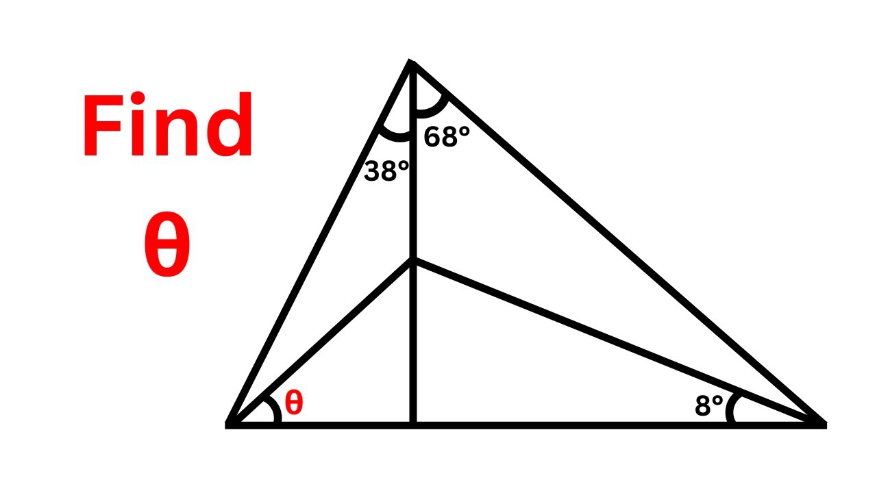 Find The Angle θ | Geometry And Algebra Skills | Mathematics - YouTube