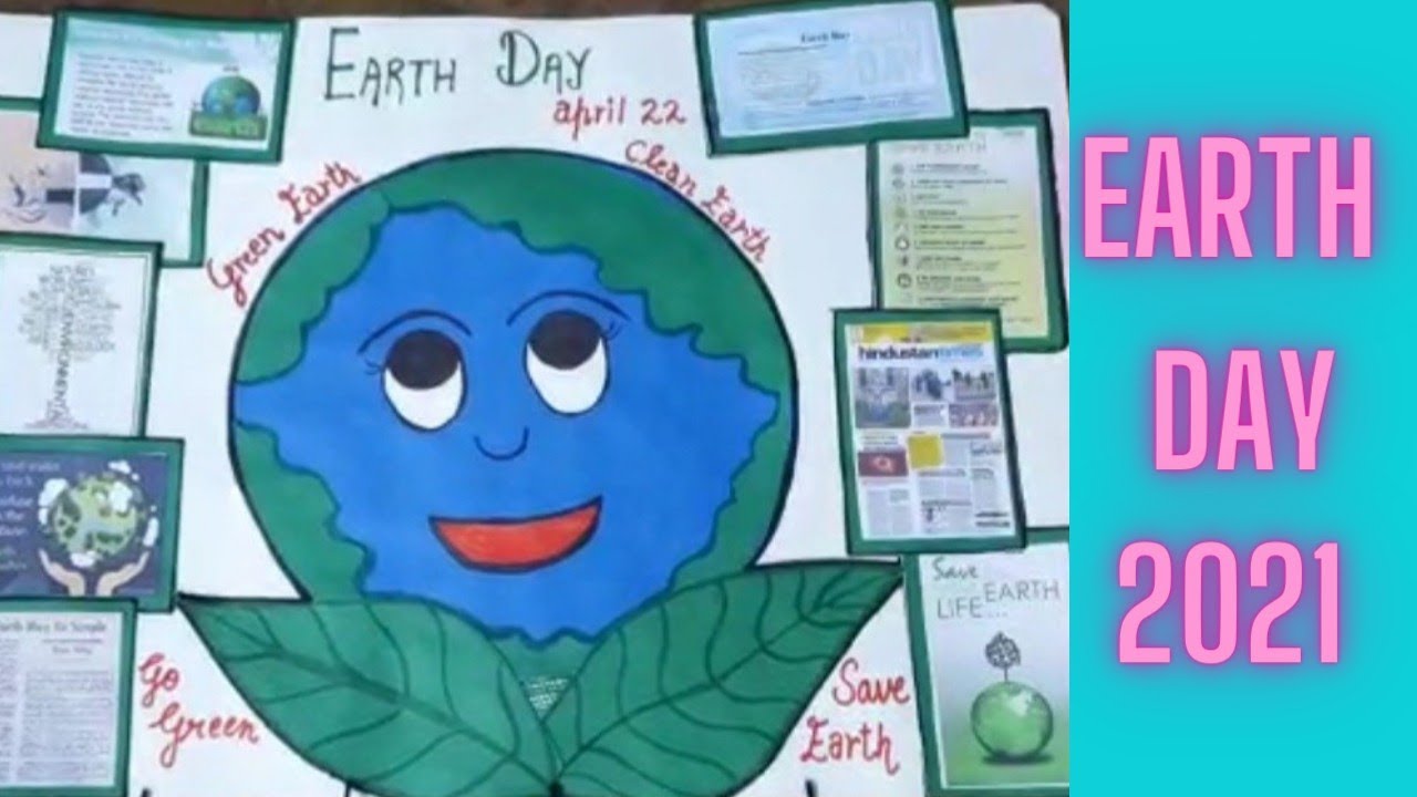 Earth Day Collage For School Competition | Kids Activity | Save Earth ...