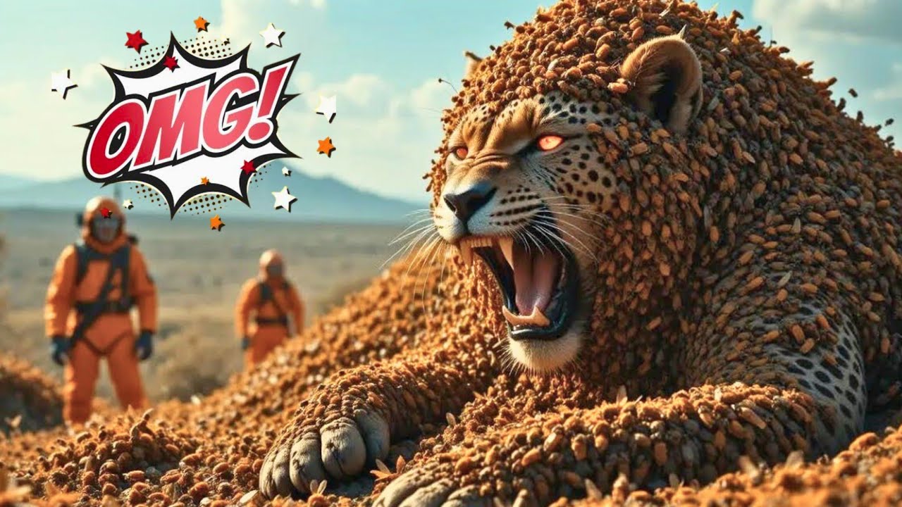 Saving the cheetah from the African bees - YouTube