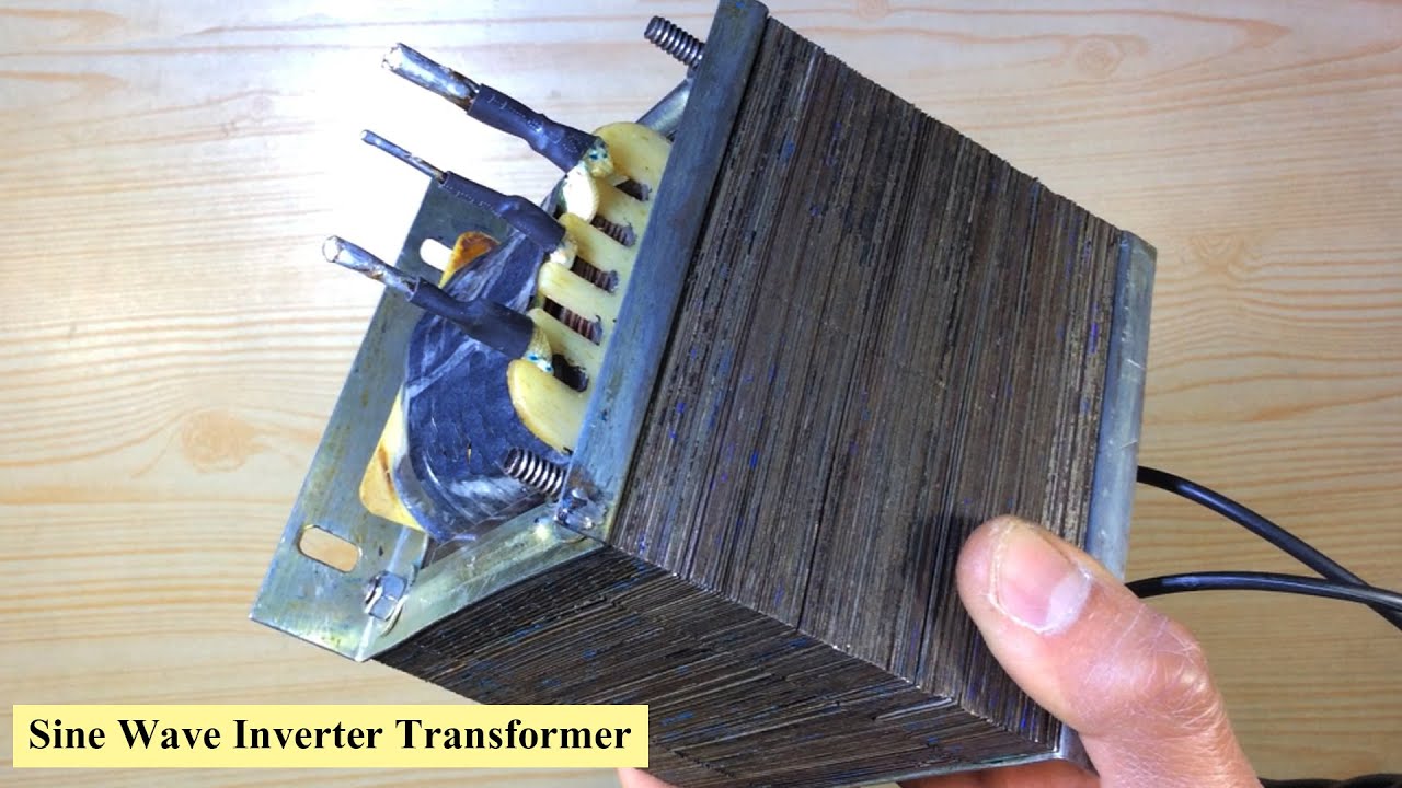 Sine Wave Inverter Transformer - YouTube
