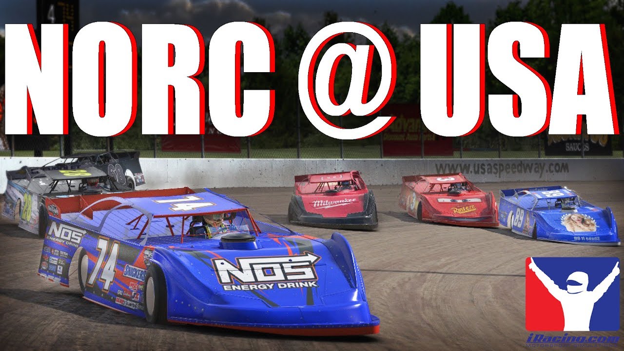 NORC Dirt Season 1 Race 3 | Pro Late Models @ USA Speedway | iRacing ...