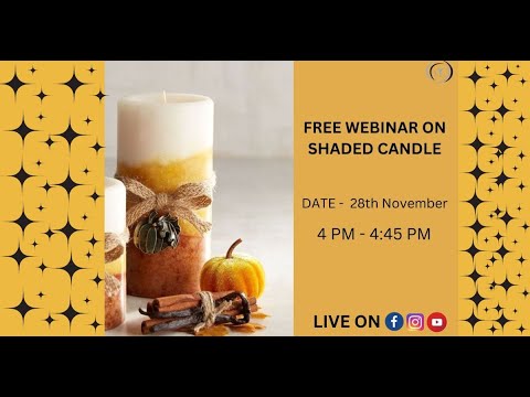 Learn How To Make shaded Candles - YouTube