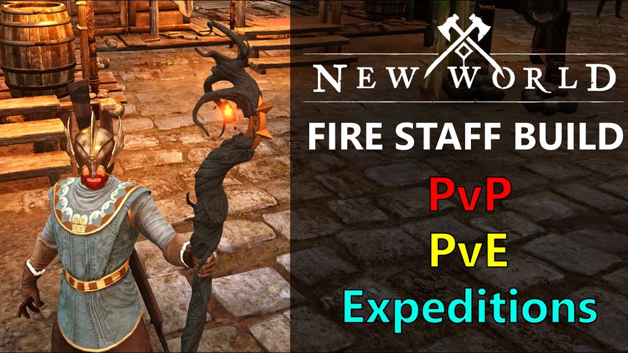New World - HOT Fire Staff Build For PvP / PvE - INSANE Mid to Late ...