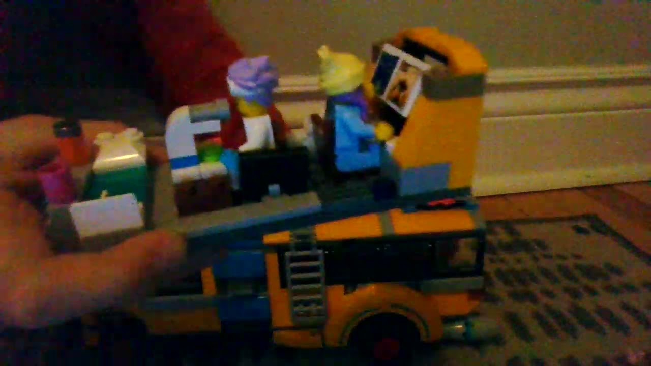 lego hidden side bus - YouTube