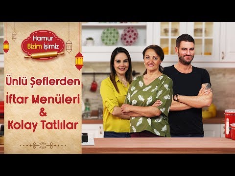 Ünlü Şeflerden İftar ve Kolay Tatlı Tarifi