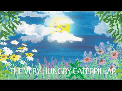 The Very Hungry Caterpillar song animation | Nursery Rhyme | Art ...