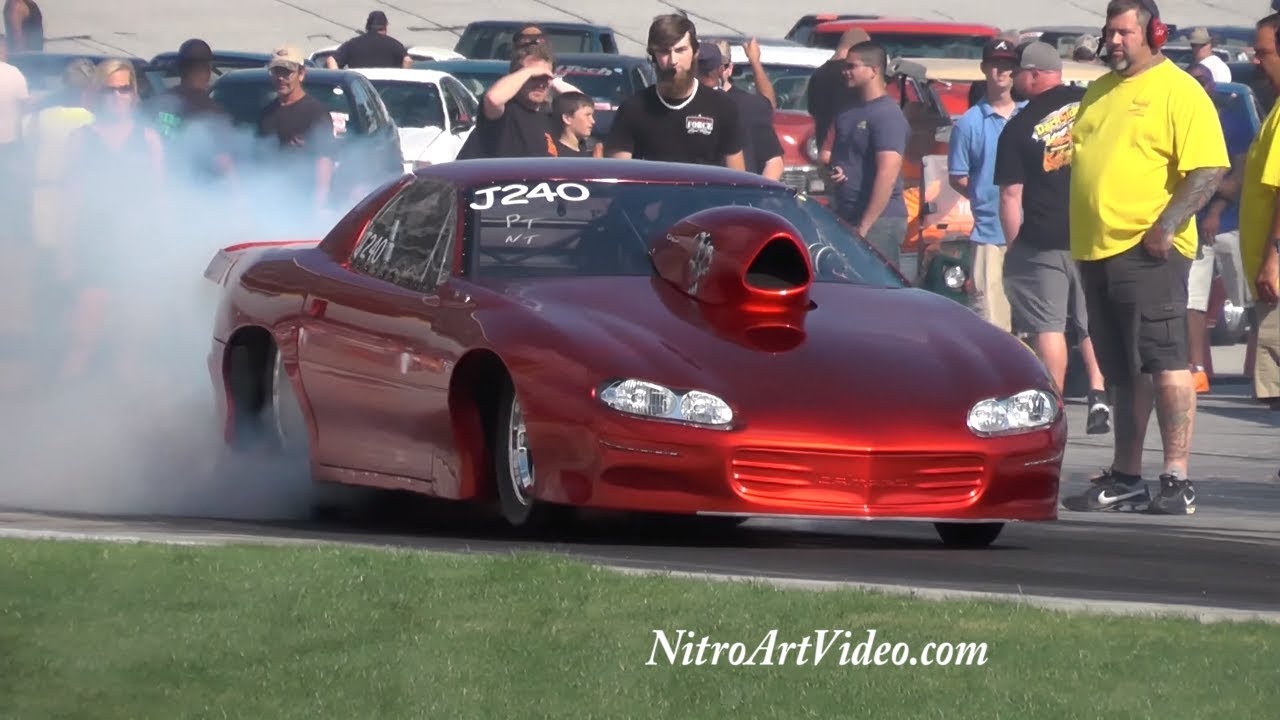 Atlanta Motor Speedway's Pit Road Drag Racing Action - YouTube