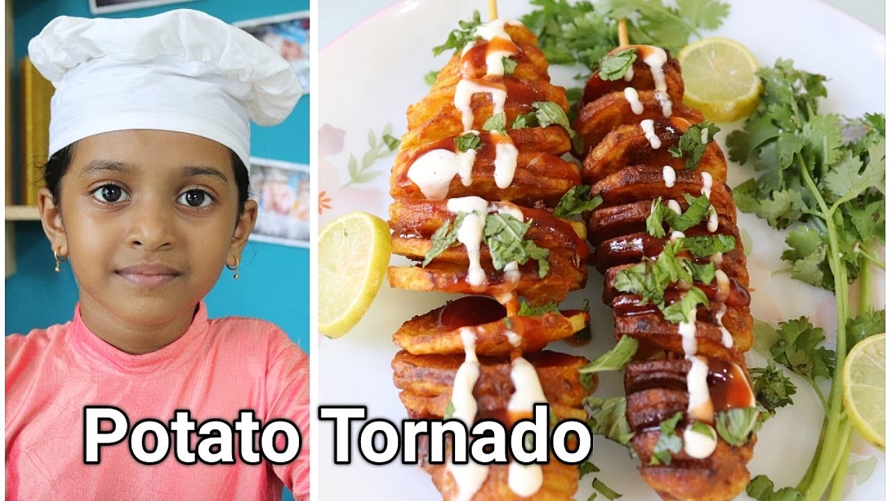 Potato Tornado | Spring Potato | Potato fry Recipe - YouTube