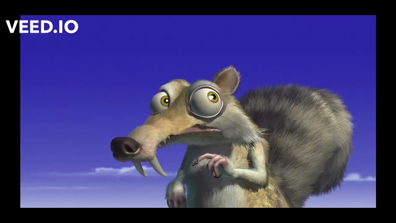 Ice age 1, Scrat evolution #1 - YouTube