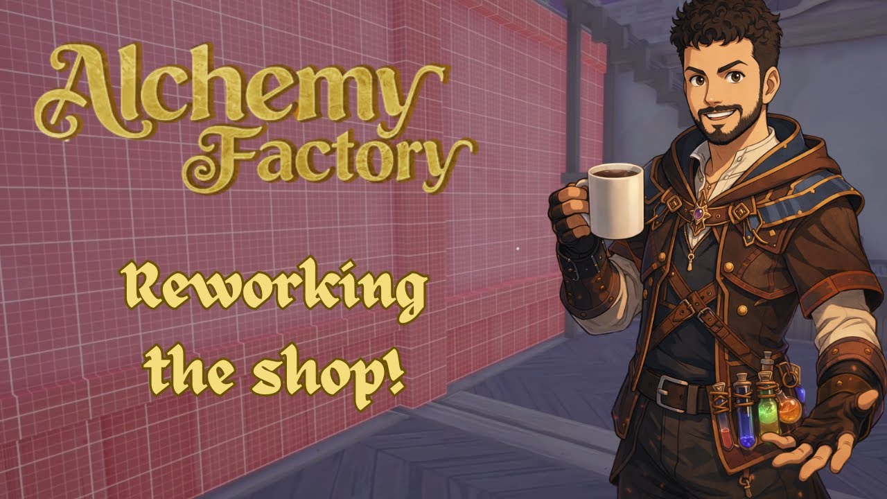 Expanding the Shop & Reworking Layout | Alchemy Factory Let’s Play ...