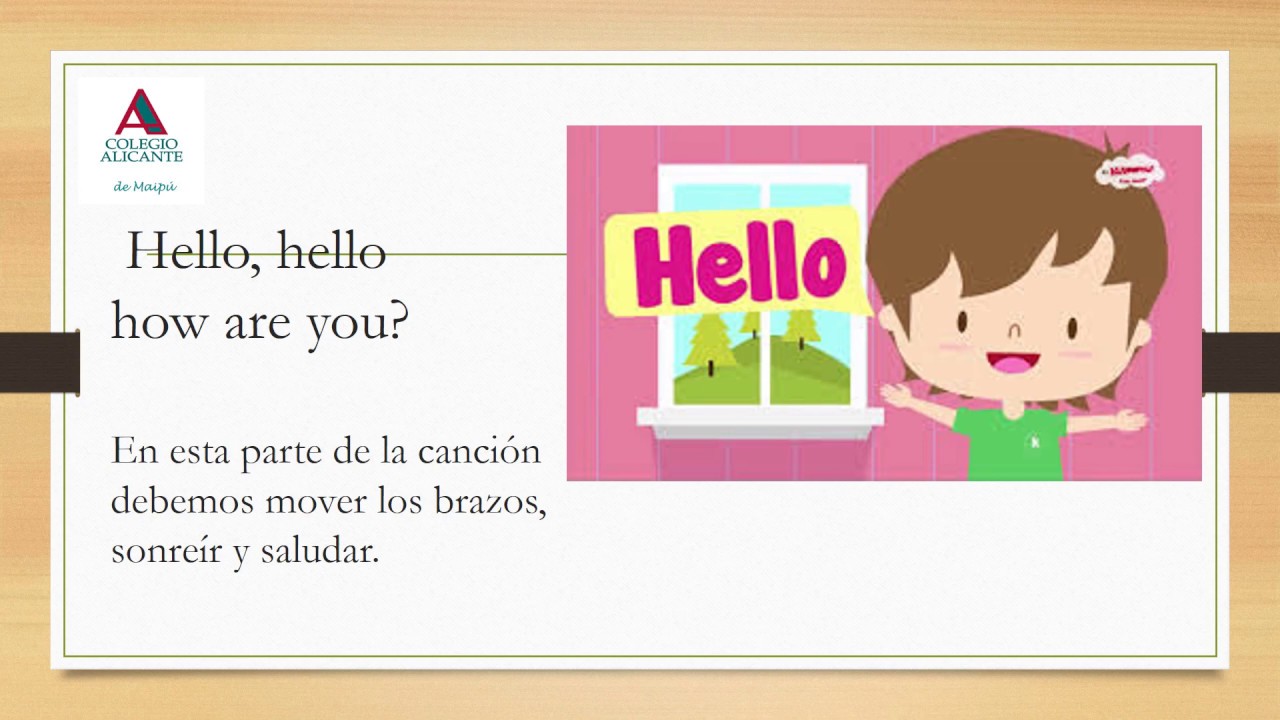 Hello - Kinder - YouTube