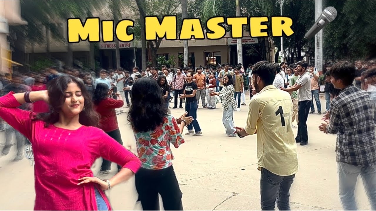 Epic Performances at Mic Master Event Parul University - YouTube