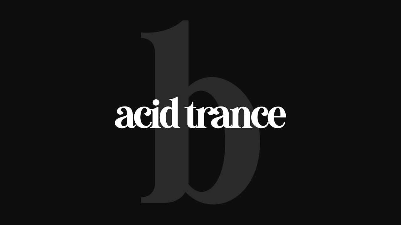 Acid Trance - Black Screen - 1 Hour Dark Acid Trance Mix - YouTube