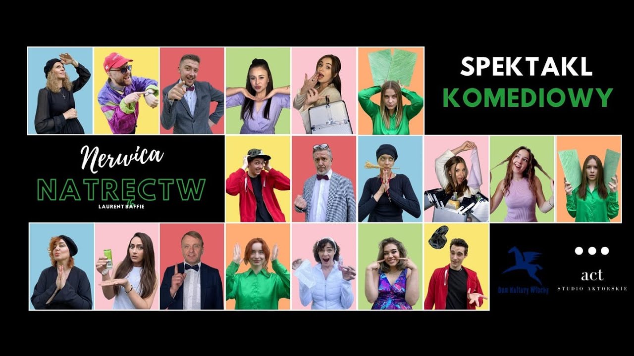 "Nerwica natręctw" spektakl dyplomowy ACT studio aktorskie - YouTube