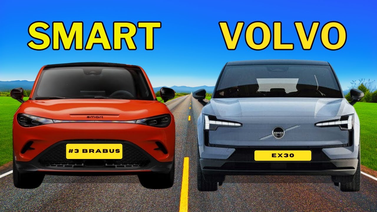 Smart #3 Brabus vs. Volvo EX30 Twin Motor Performance (2024) | Which is better? - YouTube