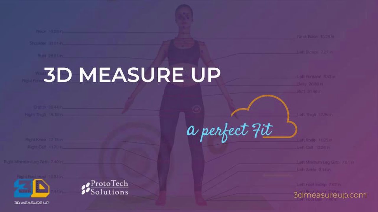 3D Measure Up Web Application - Made to Measure - YouTube