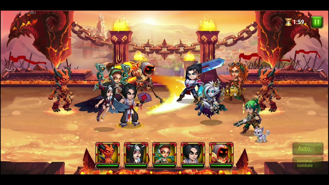 Pelea de Lilith Batalla 30 | Hero Wars TV | Español - YouTube